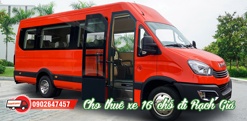 Cho thuê xe 16 chổ Sài Gòn đi Rạch Giá - 2 ngày cực rẻ cực luôn nè!